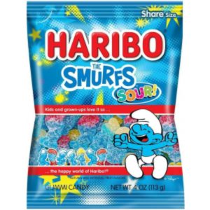 Haribo Smurfs Sour Gummi Candy 4 oz – PaliMex Distributors