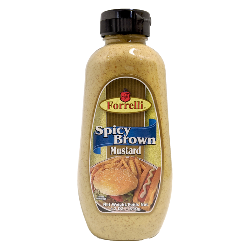ZZZ12Forrelli Spicy Brown Mustard 12oz * – PaliMex Distributors